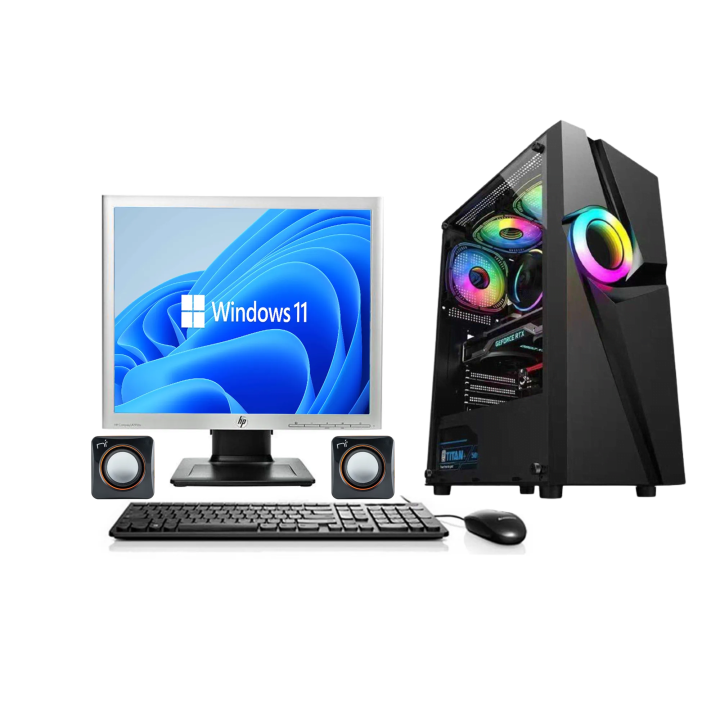 Core i5 H81 Desktop Computer 4GB RAM 500GB 19inc Monitor Full Set ...
