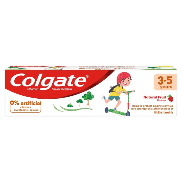 Colgate Kids Strawberry Toothpaste 3-5 Years 75ml (Uk) | Daraz.lk