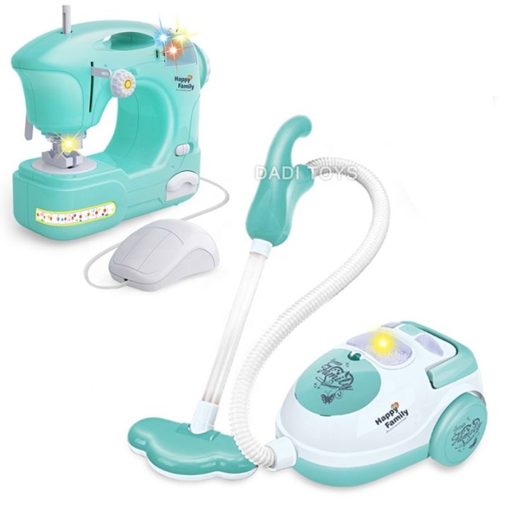 Happy family Playing Toys Electronic Light Up Plastic Sewing Machine ...