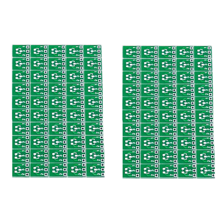 100Pcs SOT23 SOT23-3 Turn SIP3 Double-Side SMD Turn DIP SIP3 Adapter ...