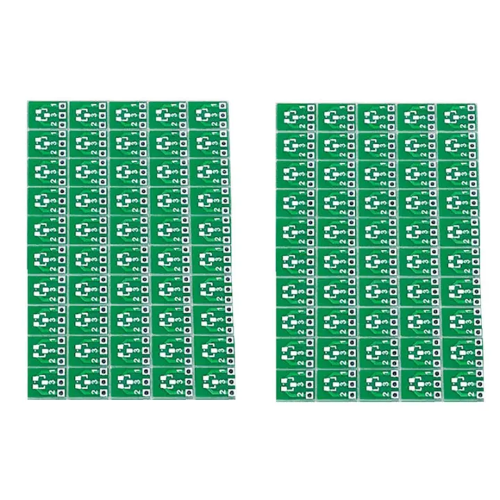 100Pcs SOT23 SOT23-3 Turn SIP3 Double-Side SMD Turn DIP SIP3 Adapter ...