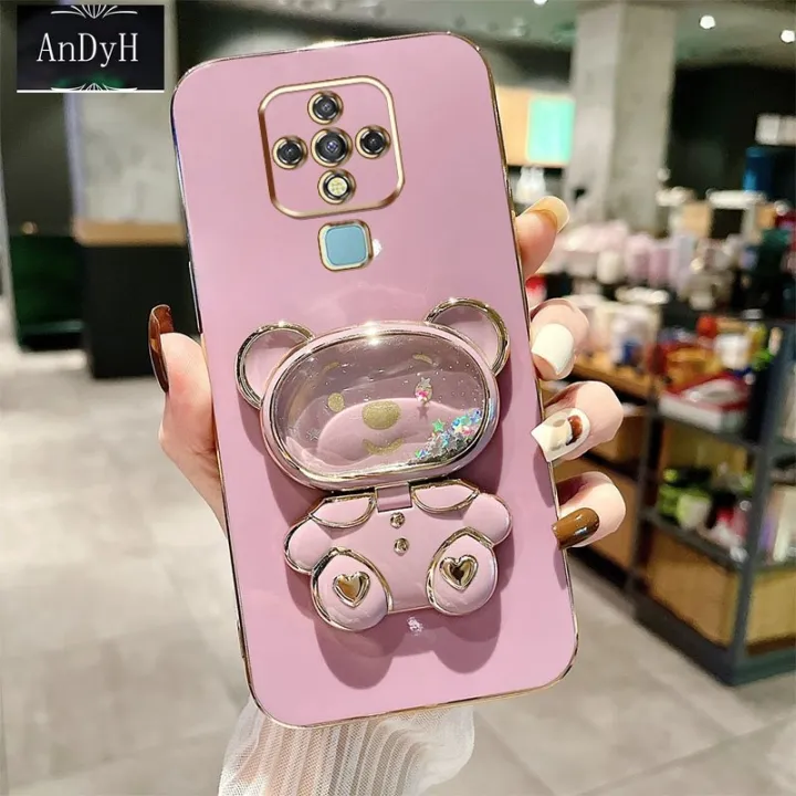 AnDyH Phone Case for Infinix Tecno Camon 16 Pro CE7 CE7j CE9h Cute ...