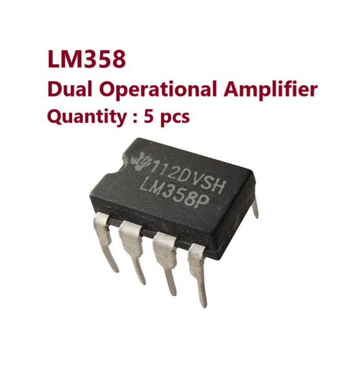 5 pcs of LM358 Dual Operational Amplifier IC | Daraz.lk