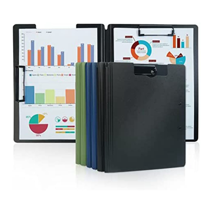 6 Pack Clipboards with Storage , Foldable Clipboard Folder Nursing ...