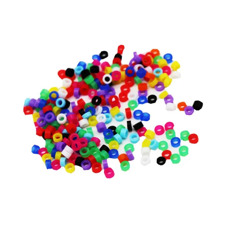 【KuaKe Mall】100 pcs Bird Ring Leg Bands for Parrot Finch Gouldian ...