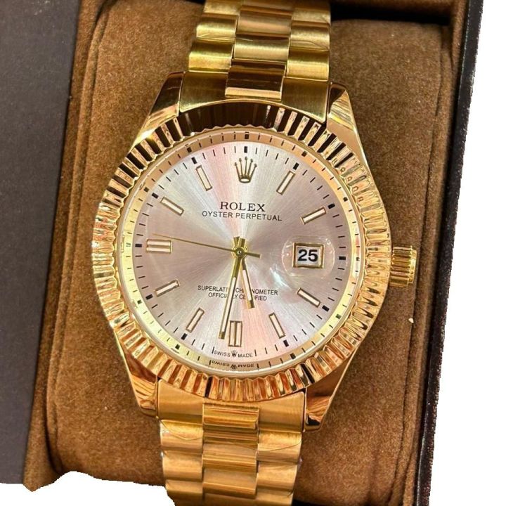 Rolex Top Brand Luxurious Unisex (AA) Grade Watches for Men & Women ...