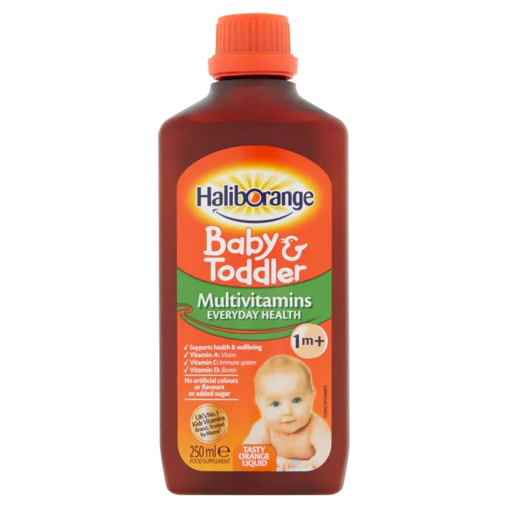 Haliborange Multivitamin Liquid 250ml (1m+) | Daraz.lk