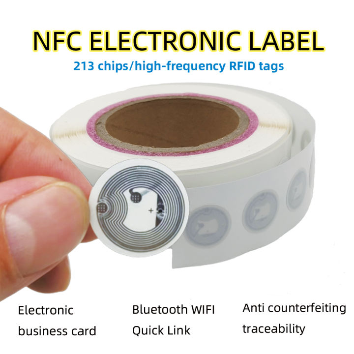 10PCS NFC Tag Nfc213 Label 213 Tags Sticker Lable 13.56mhz For Share Ios13 Personal Automation ...