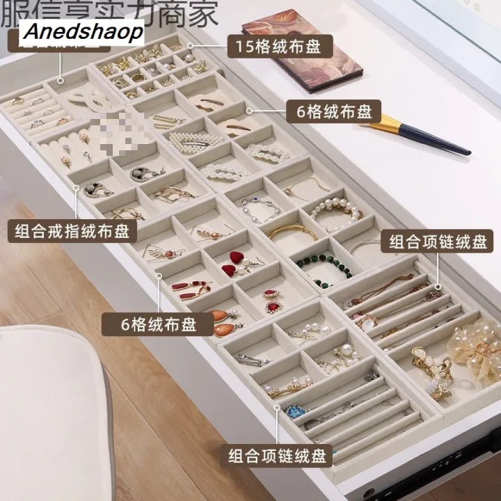Anedshaop Jewellery storage Jewelry drawer storage, partition ...