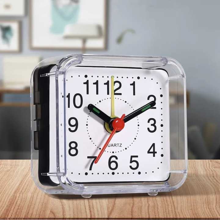 Small Electronic Clock Mini Clock Desk Clock Salient Alarm Clock Beep ...