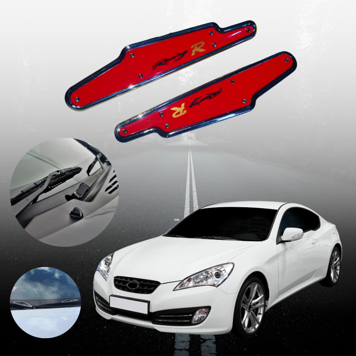 2pcs Car Wiper Stand Visor Windshield Wiper Spoiler Blade Spoiler ...