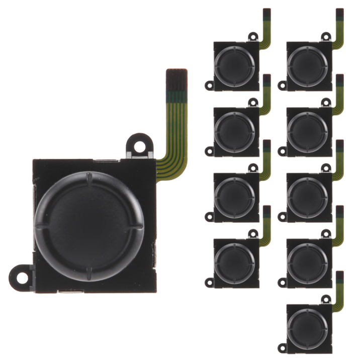 10Pcs Replacement 3D Analog Rocker Joy Stick Switch Controller NS ...