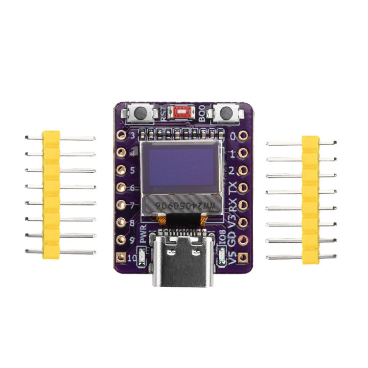 ESP32-C3 0.42-Inch Oled White Display BT Development Board Type-C ...