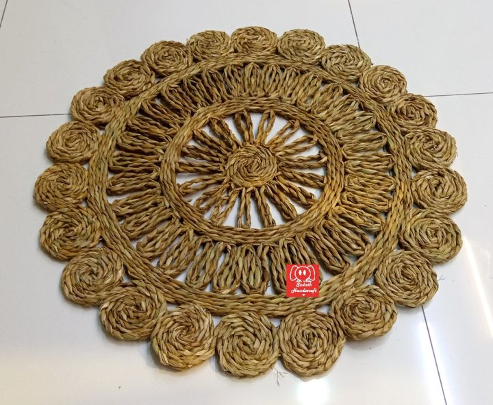 Natural Reed Handmade Mat For Summer, Decoration Reed | Daraz.lk