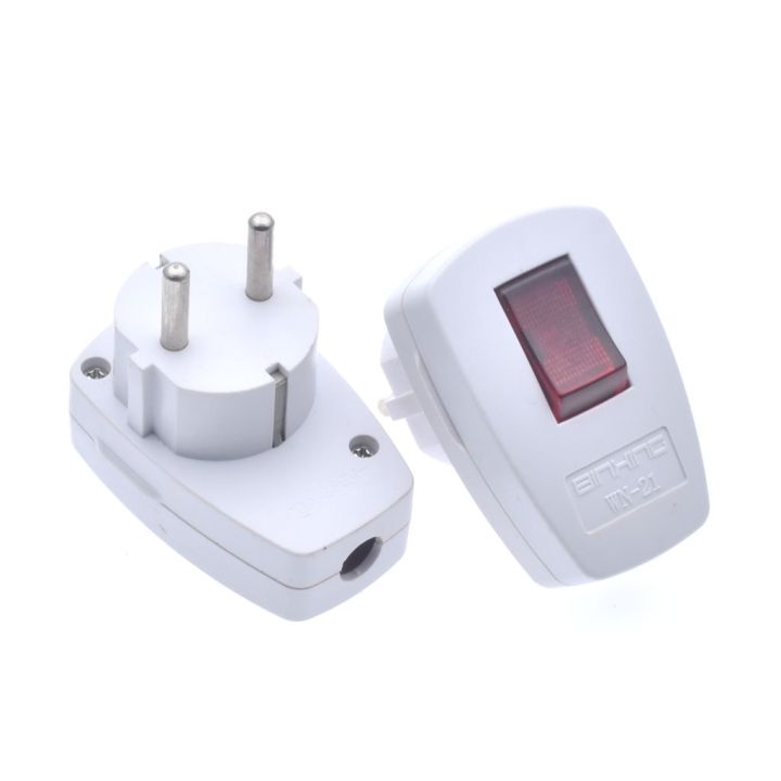 【LuxeGlow】250V 10A AC Schuko Type F Rewireable Power Plug 250V 16 Amp W ...