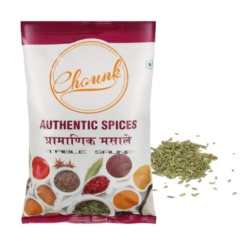 Chounk Fennel Seeds/Lucknowi Saunf/Patli Sounf/Table Aniseeds (200 Gram ...