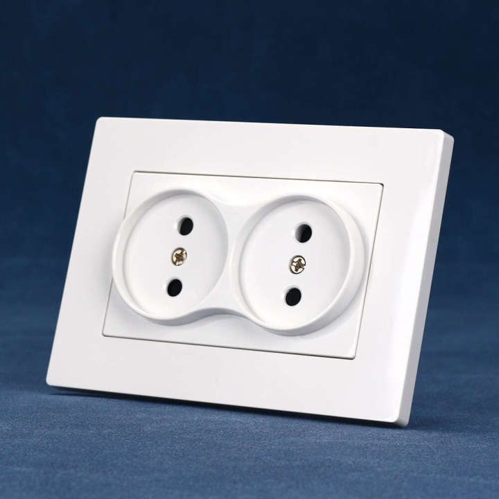 Russian European Standard Color Panel Double Flat Plug 220V16A Wall ...