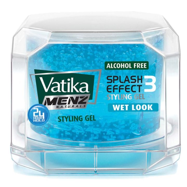 VATIKA SPLASH EFFECT STYLING GEL WET LOOK HAIR GEL (250 ml) | Daraz.lk