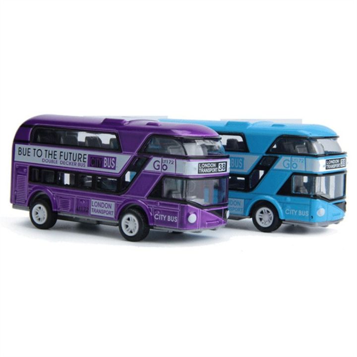 Birthday Gift 4 Wheels Vehicles Doors Open Close Car Bus Model Vehicle ...