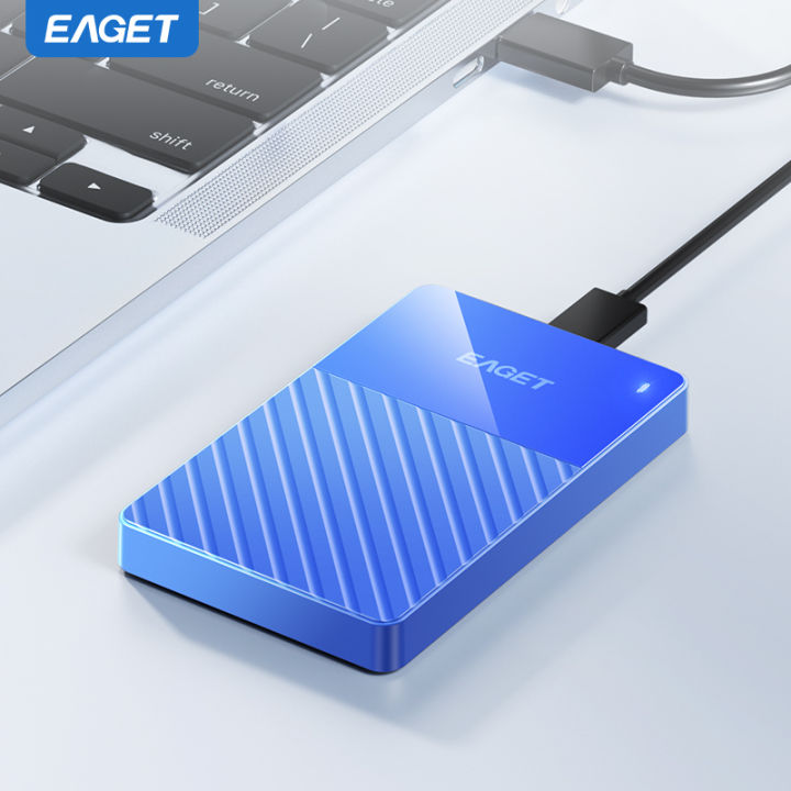 Eaget Portable External Hard Drive 5Gbps SATA HDD 1TB 4TB 5TB LED Hard ...