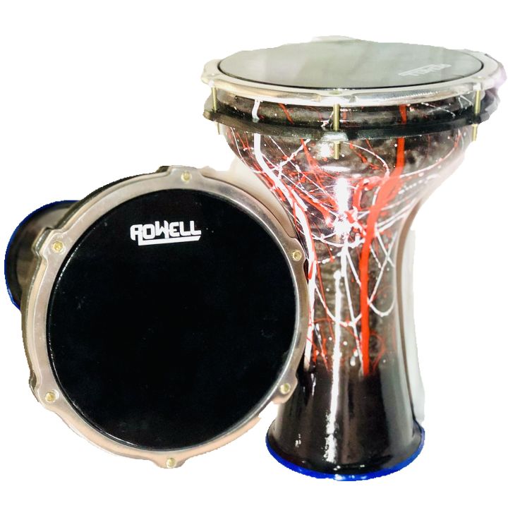9'' Fiber Darbuka Drum Bongo Congo 9 inch Tunable All-Weather Synthetic ...