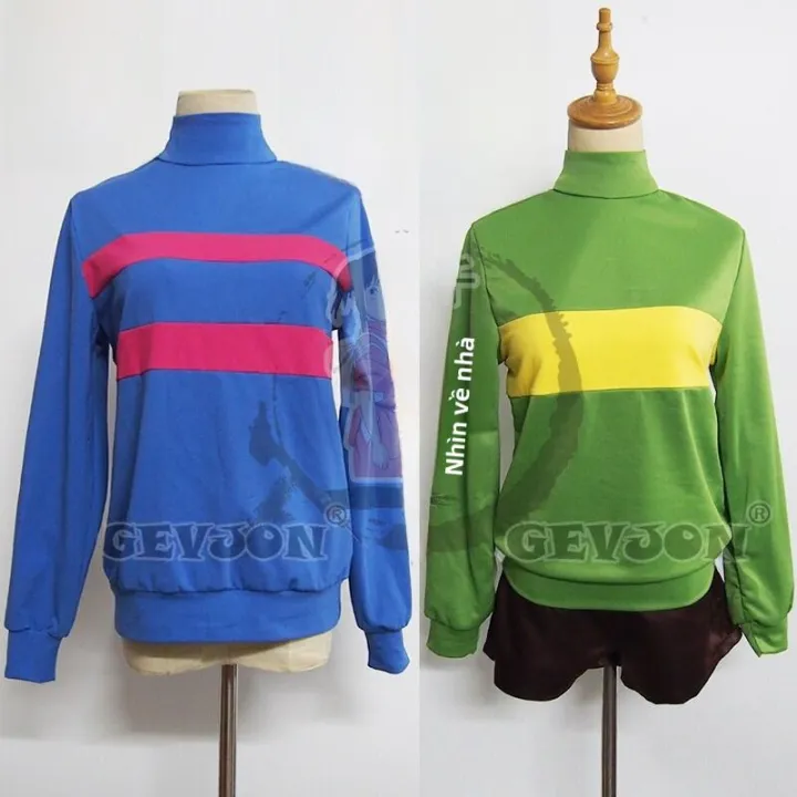 Undertale Cosplay Costume Frisk Chara Cosplay Coat Sans Costume Cute ...