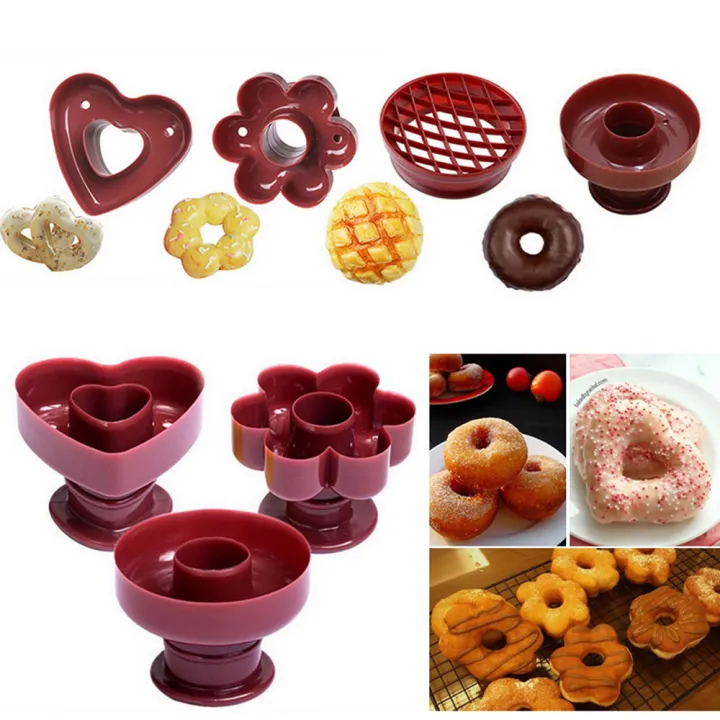 Tool Doughnut maker Easy-to-use DIY Cookie cutter Donut cutter Kitchen ...