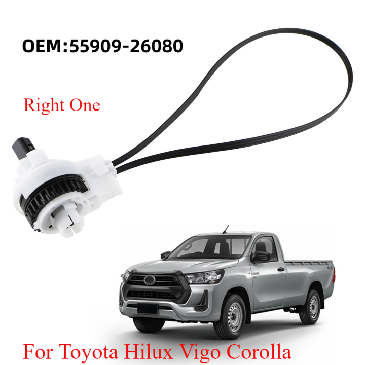 Left Right AC Switch Plug Harness For Toyota Hilux Vigo Corolla 55909 ...