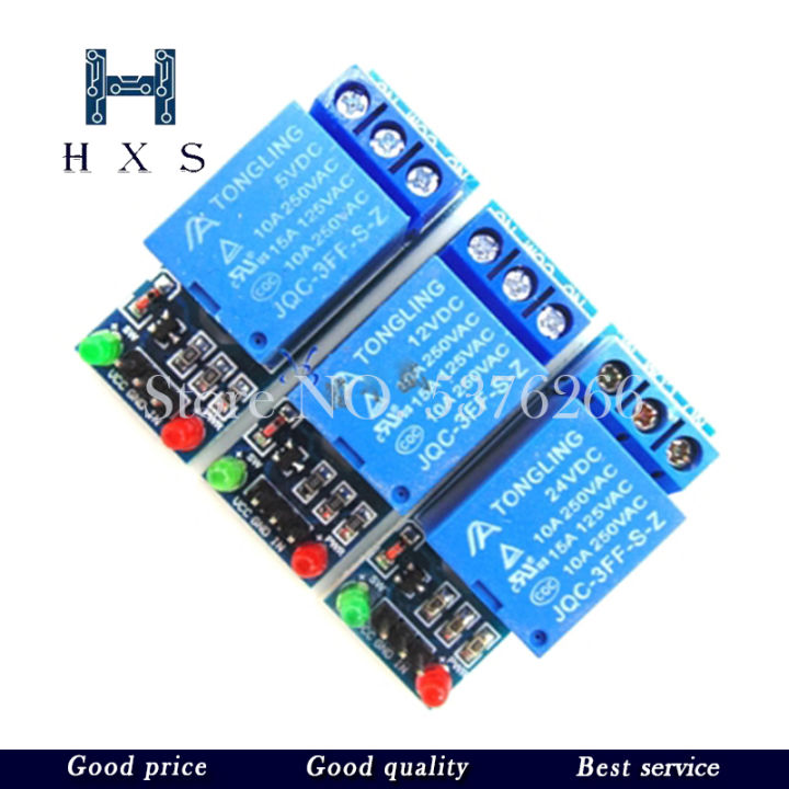 【VogueVenture】5v 12v 24v 1 2 4 6 8 channel relay module with ...