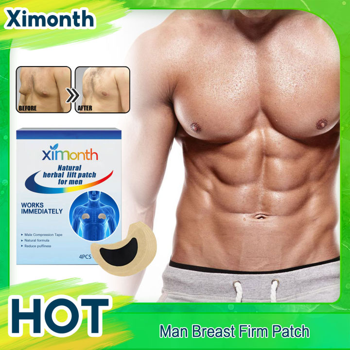 Man Breast Firm Patch Anti Cellulite Gynecomastia Removal Belly Fat ...