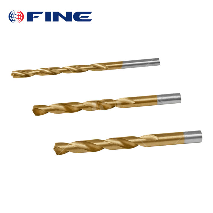 1pcs Fine Hss Drill Bit - Gold - Multiple Sizes Available | Daraz.lk