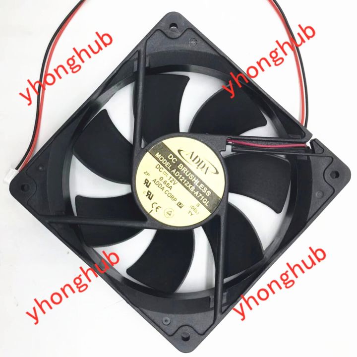 Dc Cooling S 120X120X25Mm Server 12V Adda Ad1212Xb-A71Gl Fan 0.65A(Not Specified) | Daraz.lk