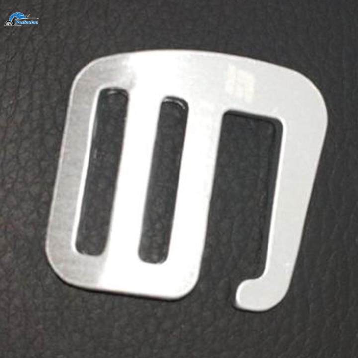 2 Packs 1\\\'\\\' G Hook Webbing Buckle Fasten Belt Clip Durable | Daraz.lk