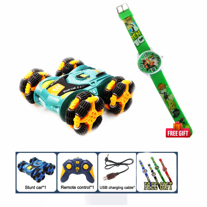 Combo & FREE GIFT WITH 1:16 4WD RC Car Radio Gesture Induction Music ...