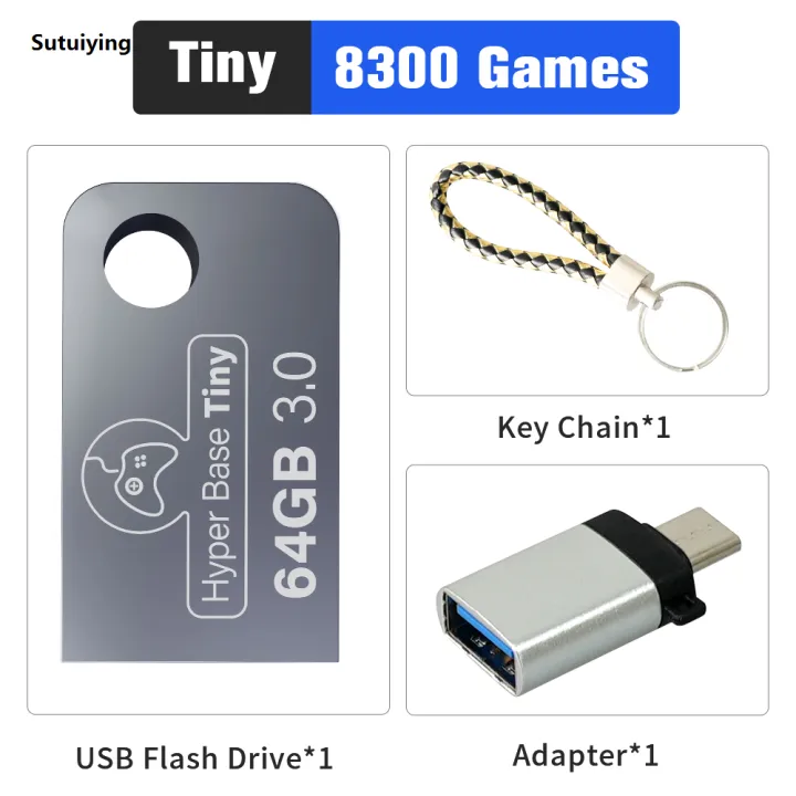 Sutuiying New Gaming USB Stick For PC/Handheld Game Console Retrobat ...