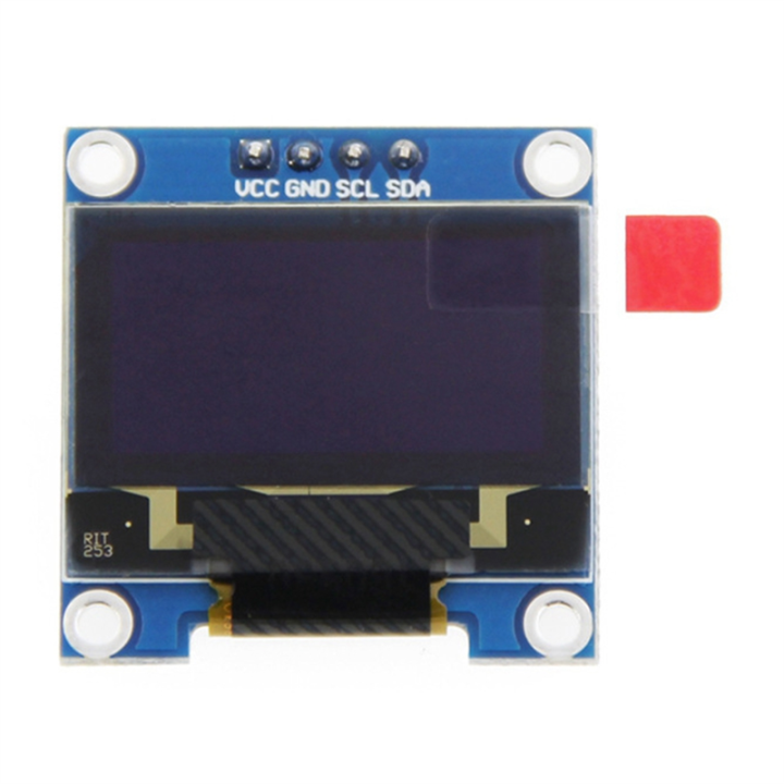 For 0.96 Inch OLED I2C SSD 4Pin Module LCD Screen Display CPU Temperature for STM32 | Daraz.lk