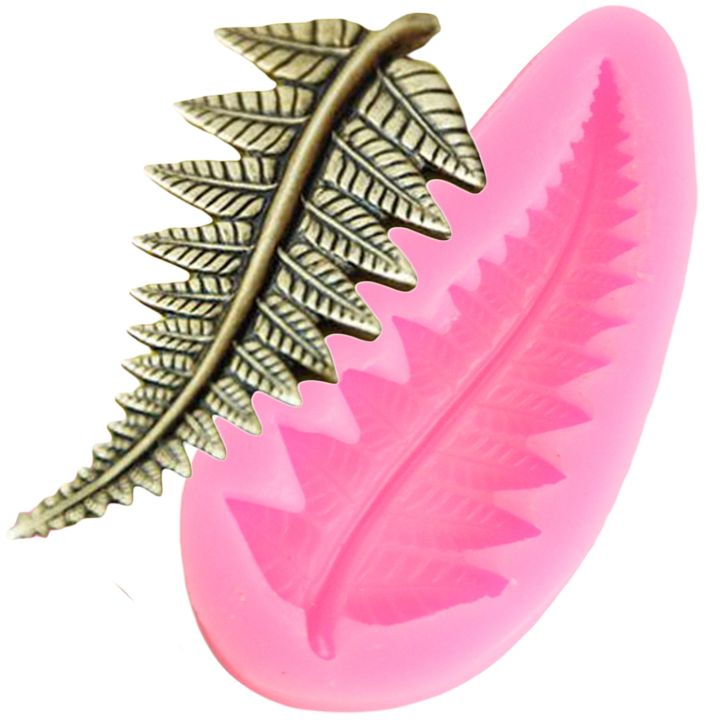 【Hannah Martin Official Store】Fern Silicone Mold Polymer Clay Resin ...