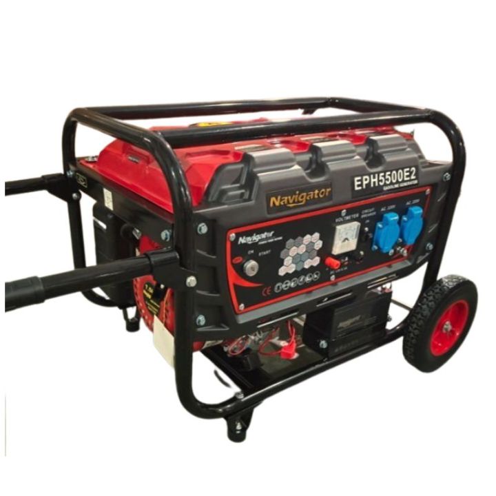 Navigator 3KV EPH5500E2 Gasoline Generator with Wheels | Daraz.lk