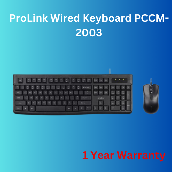 ProLink Wired Keyboard PCCM-2003 | Daraz.lk