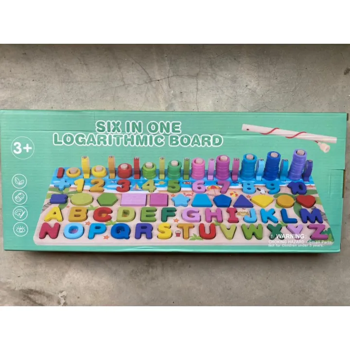 TOY LOGARITHMIC BOARD SIX IN ONE Y37 HB-637 | Daraz.lk
