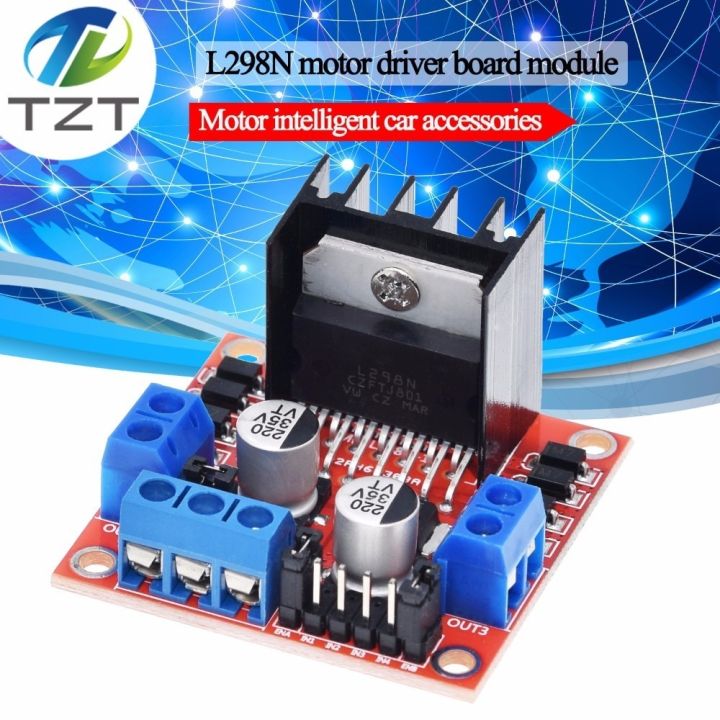 Dual H Bridge DC Stepper Motor Drive Controller Board Module L298N for ...