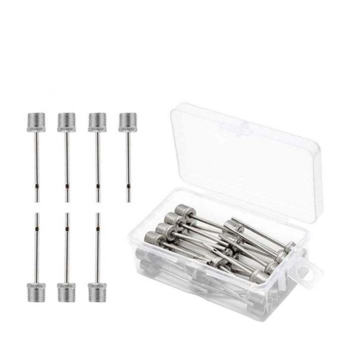 30Pcs Ball Inflating Pump Needle for Football Stainless Pump Pin | Daraz.lk