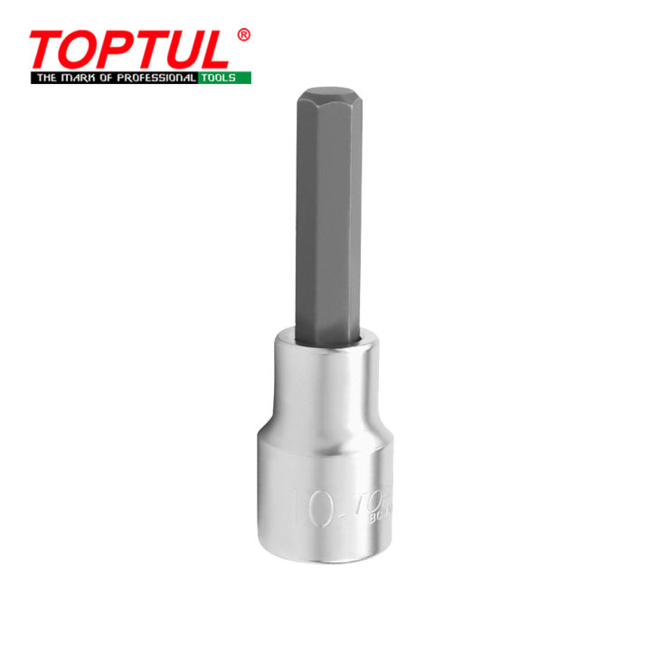 Toptul Hex Bit Sockets - 1/2" - CR-V - Multiple Sizes Available | Daraz.lk