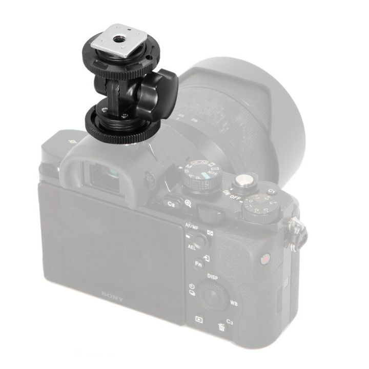 Mcoplus Hot Shoe Adapter Video Camera Adapter Angle Adjustable | Daraz.lk