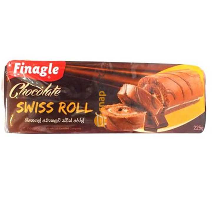 Finagle Swiss Roll Chocolate 225G | Daraz.lk