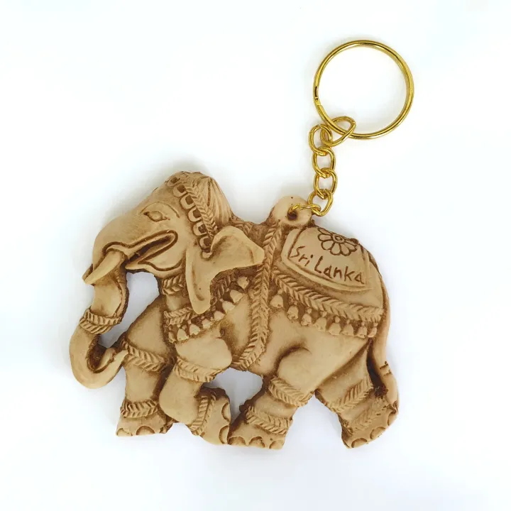 Traditional Elephant Key Tag Sri Lanka Key Chain Souvenir Key Holder ...