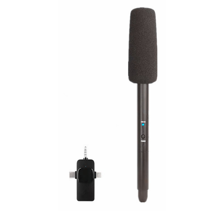 Wireless Interview Microphone Handheld Mic for SLR Camera Dedicated to ...