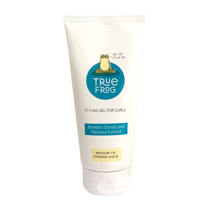TRue FRoG Styling Gel for Curls for Curly Wavy Hair with Bamboo Extract ...