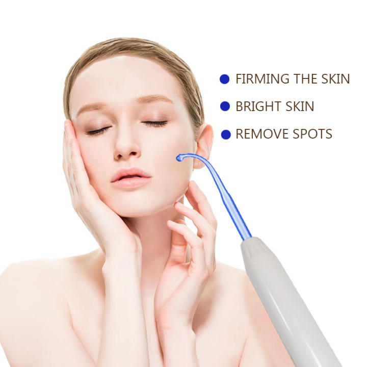 1pc Ear Shap High Frequency Electrode HF Electrotherapy Wand Acne ...