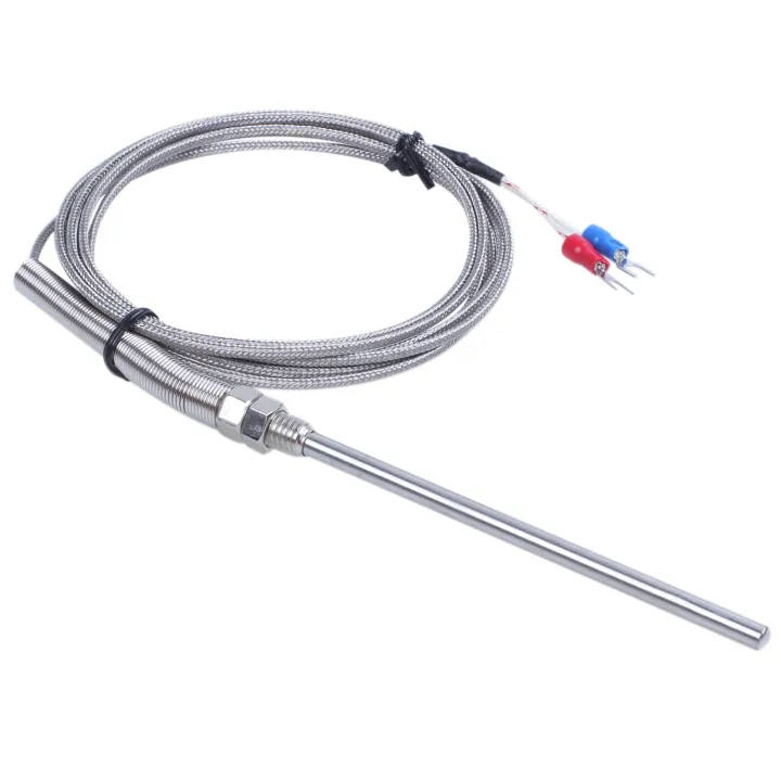 ARELENE K Type 0-800 Degree Celsius Thermocouple Probe Sensors 2M 6.5Ft ...